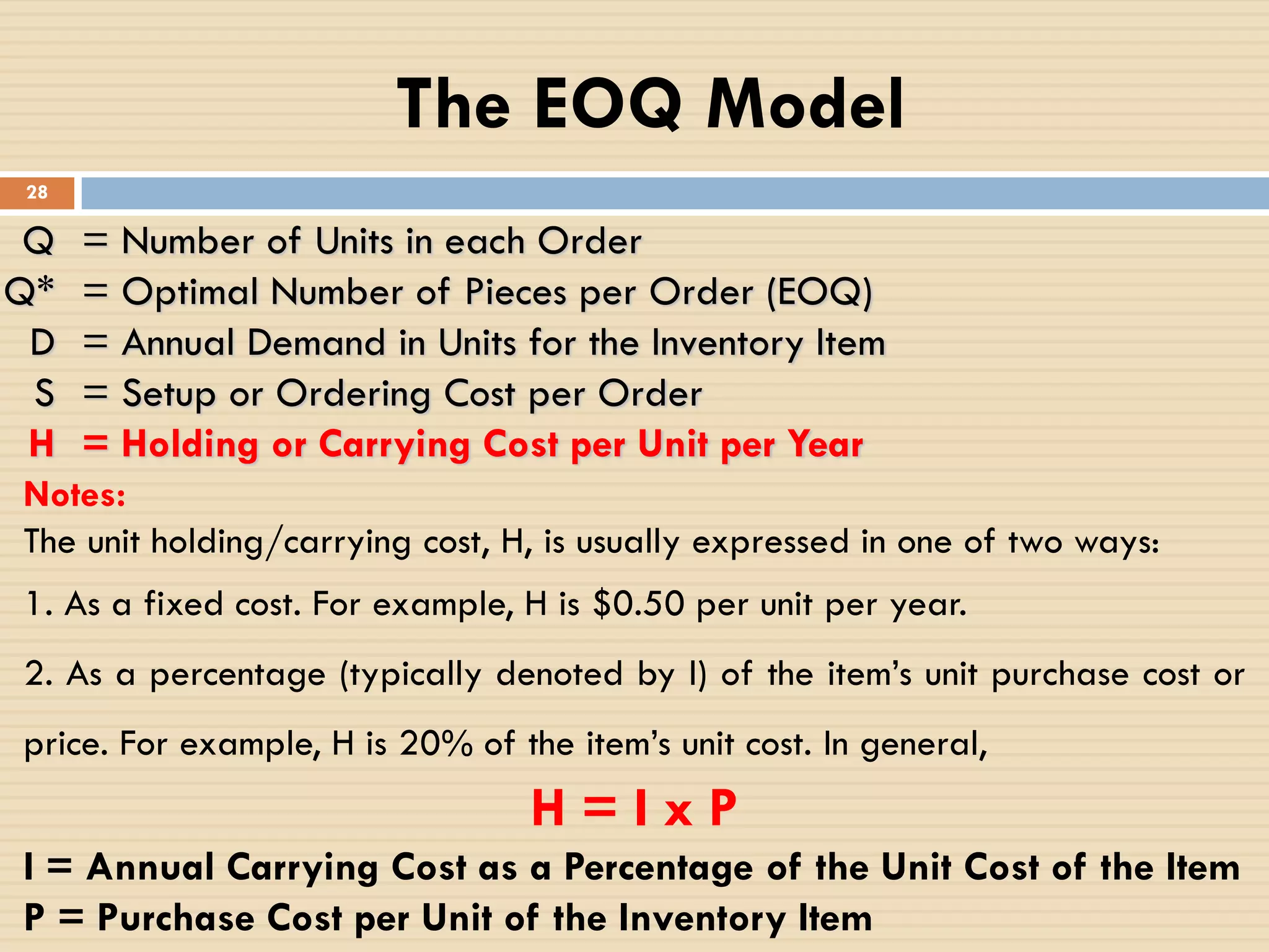 Basic EOQ Model, Quantity Discount, Economic Lot Size | PDF