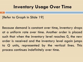 Basic EOQ Model, Quantity Discount, Economic Lot Size | PDF