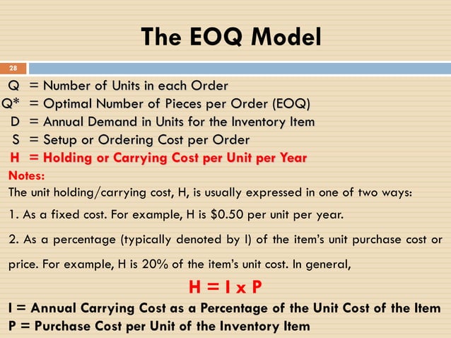 Basic EOQ Model, Quantity Discount, Economic Lot Size | PDF
