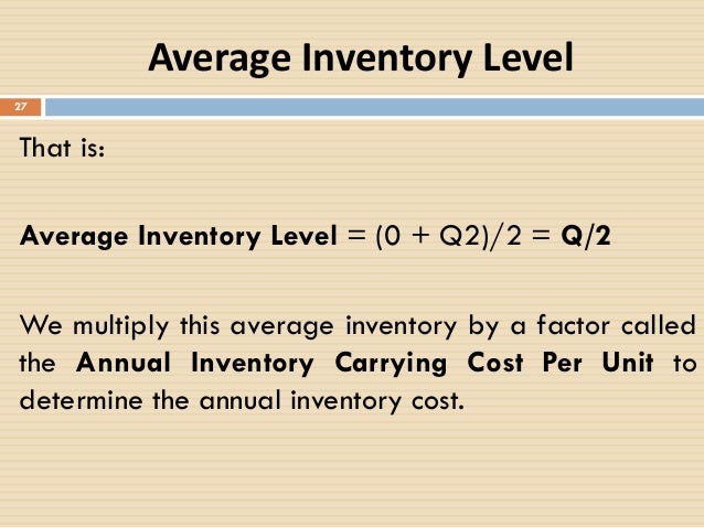 Basic EOQ Model, Quantity Discount, Economic Lot Size