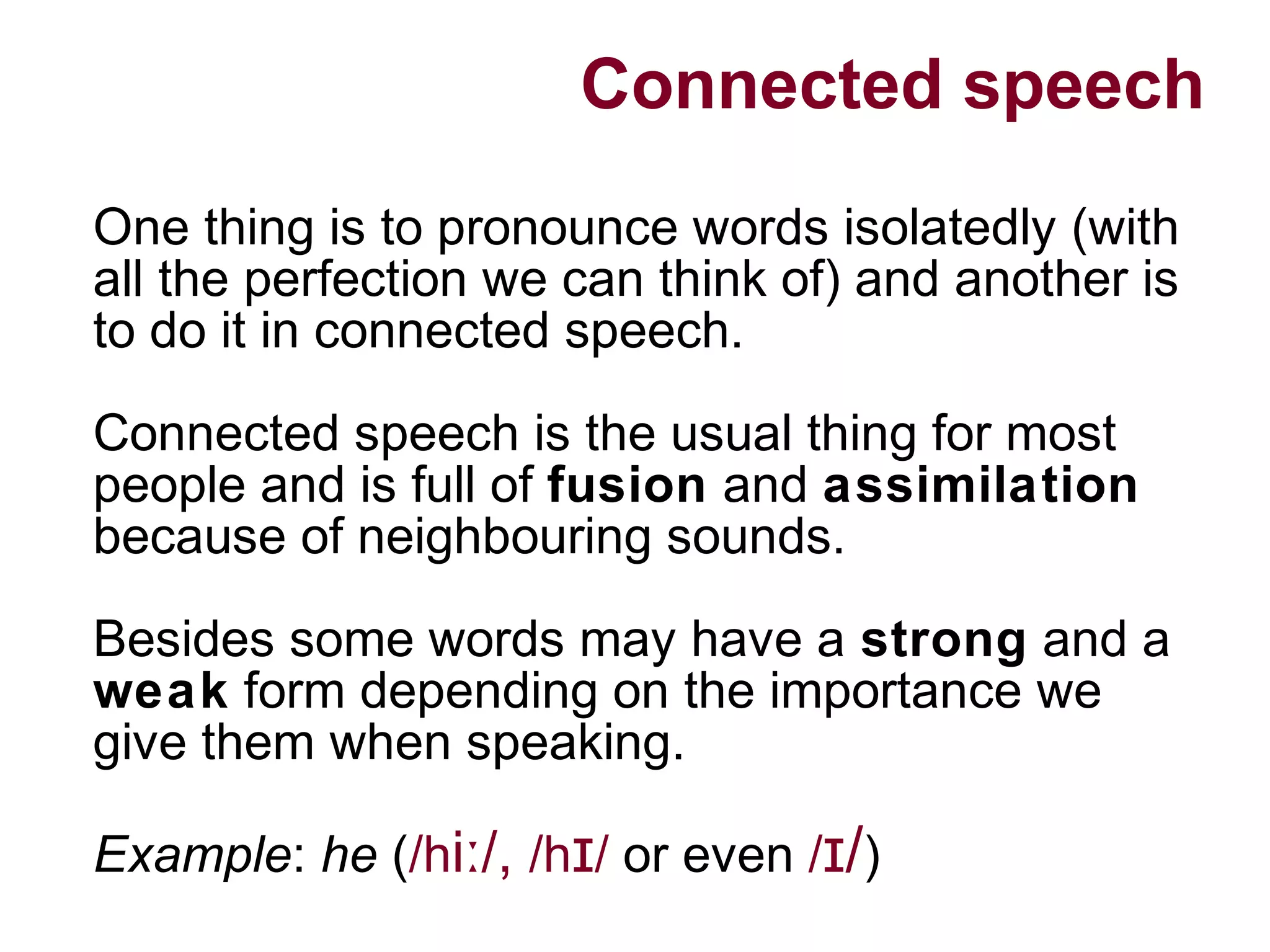Basic English phonetics | ODP