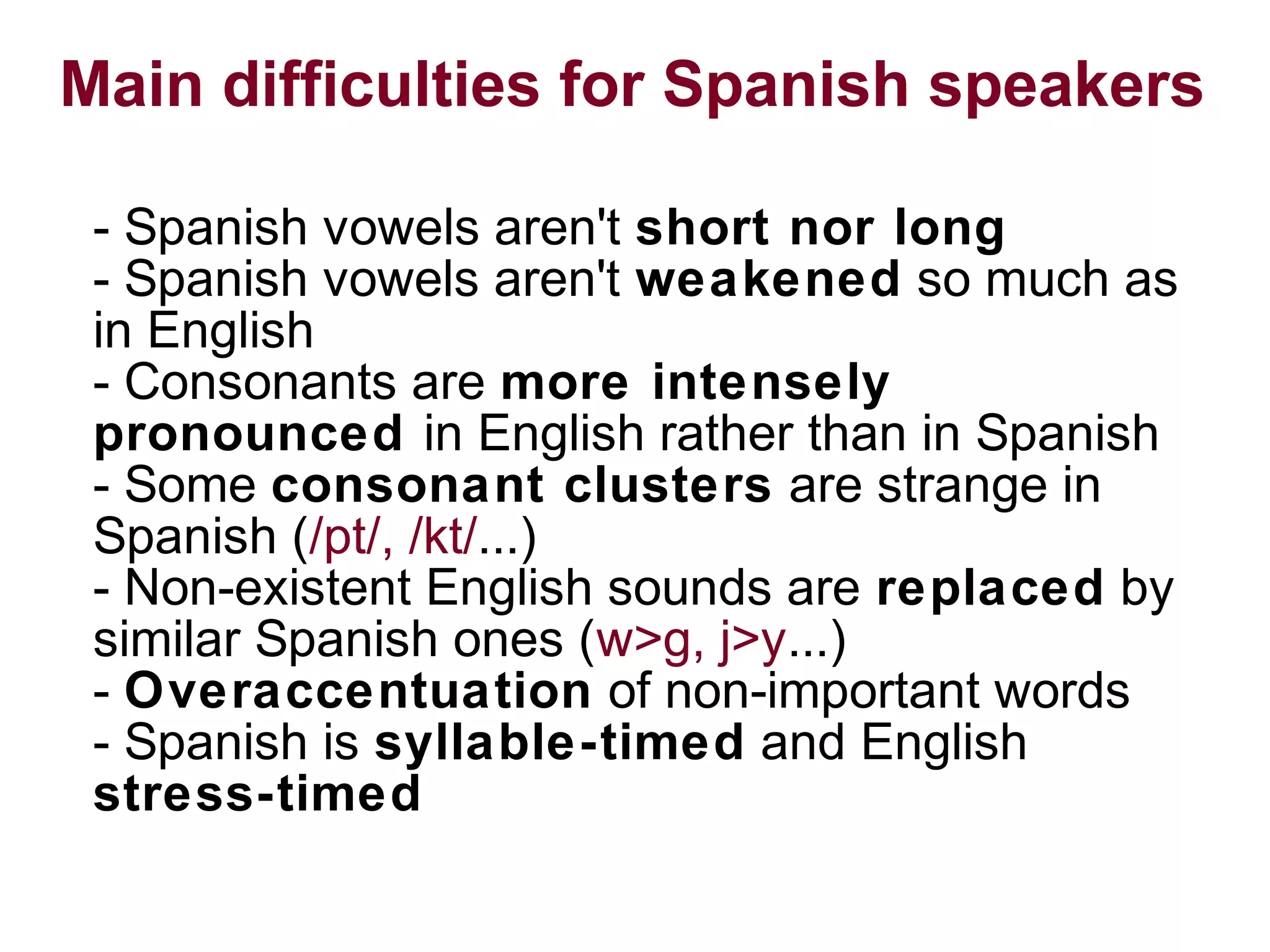 Basic English phonetics | ODP