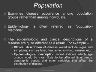 Basic epidemiology | PPTX