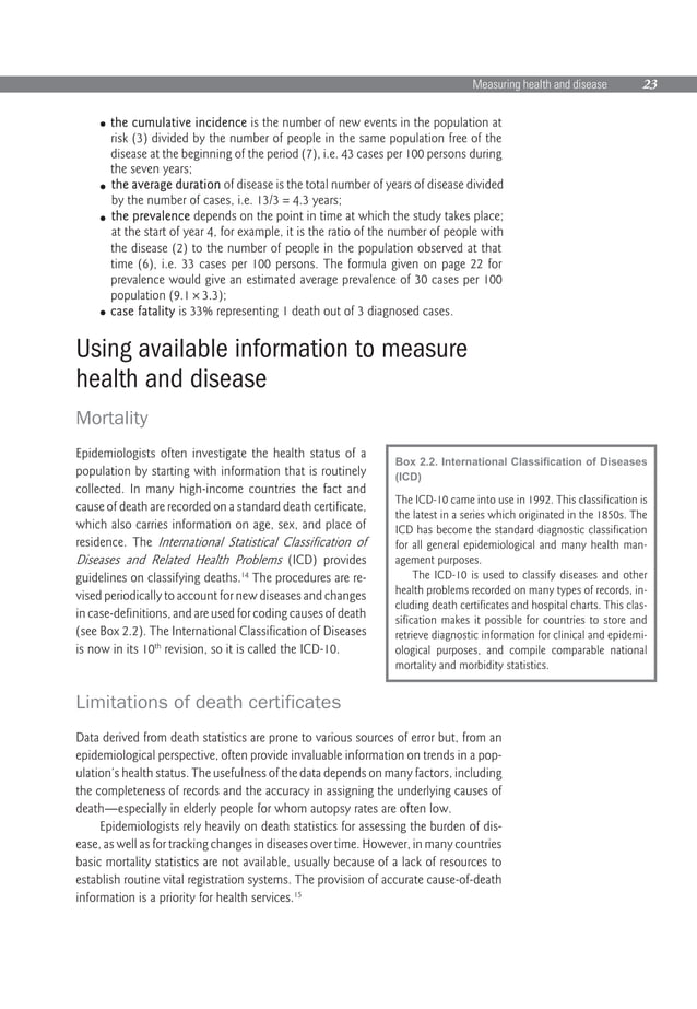 Basic epi who 2nd edi | PDF