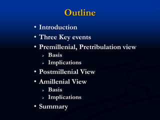 Basic Eschatology - Part 2 | PPTX