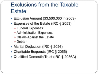 Basic Estate Tax | PPTX