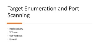 Basic ethical hacking and cyber security | PPTX