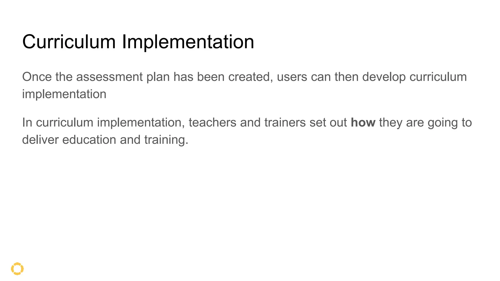 Apprenticeship Assessment & Curriculum Plan - Basic Example | PPTX