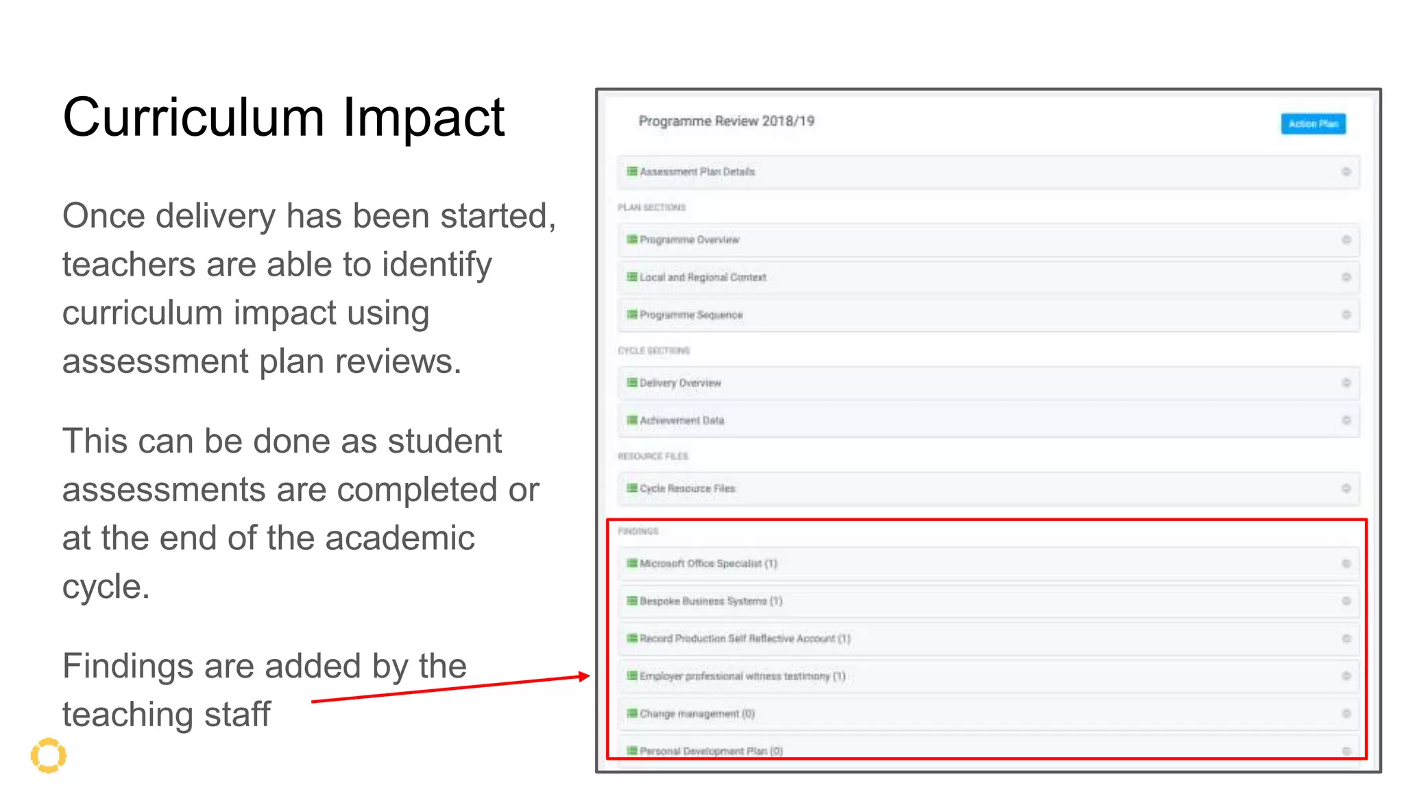 Apprenticeship Assessment & Curriculum Plan - Basic Example | PPTX