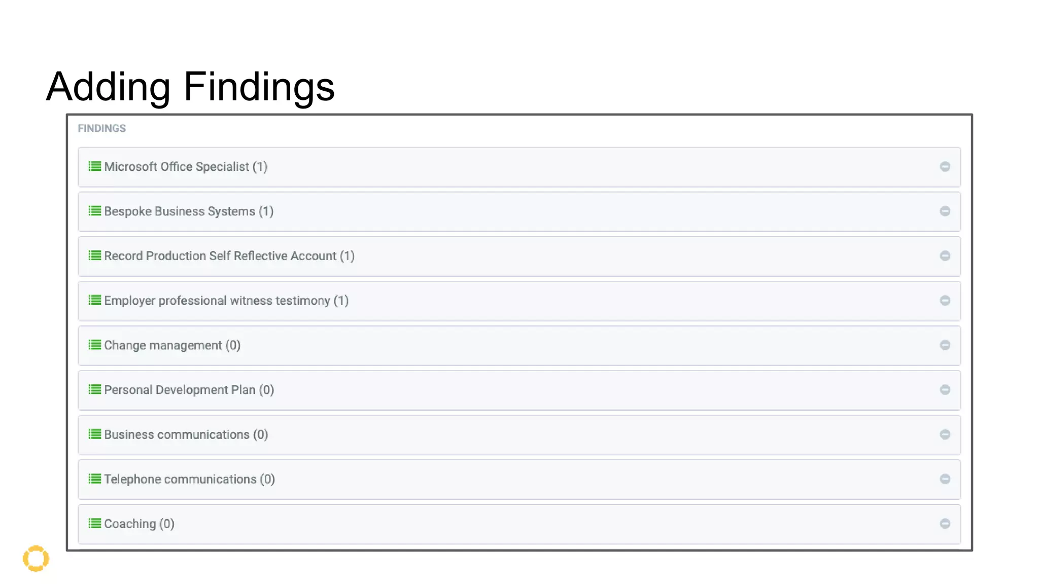 Apprenticeship Assessment & Curriculum Plan - Basic Example | PPTX