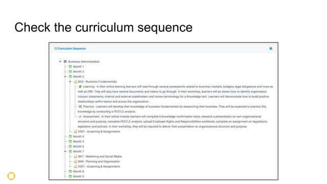 Apprenticeship Assessment & Curriculum Plan - Basic Example | PPTX