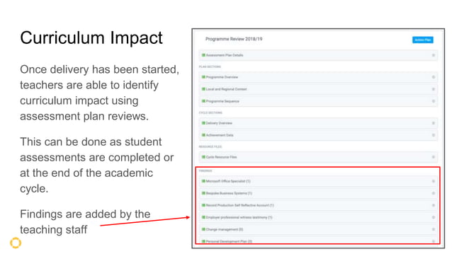 Apprenticeship Assessment & Curriculum Plan - Basic Example | PPTX