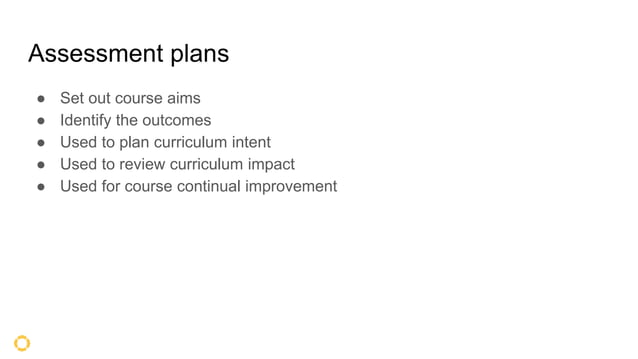 Apprenticeship Assessment & Curriculum Plan - Basic Example | PPTX