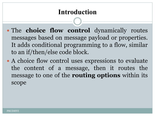 Basic example using choice component | PPT