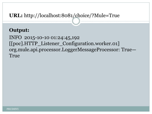 Basic example using choice component | PPTX