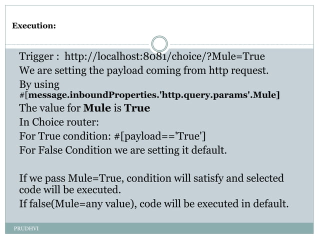 Basic example using choice component | PPTX
