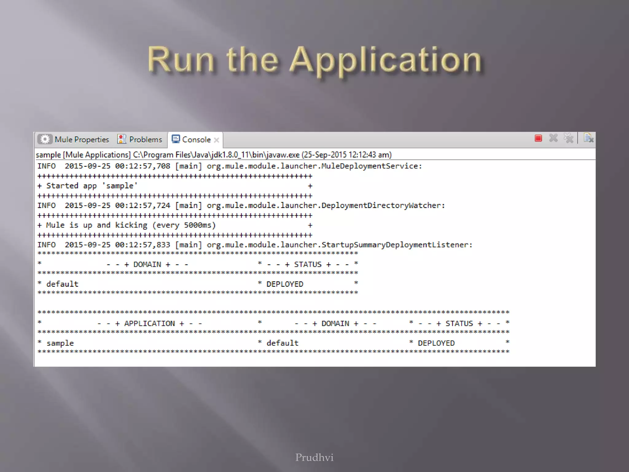 Basic example using file connector in anypoint studio | PPTX