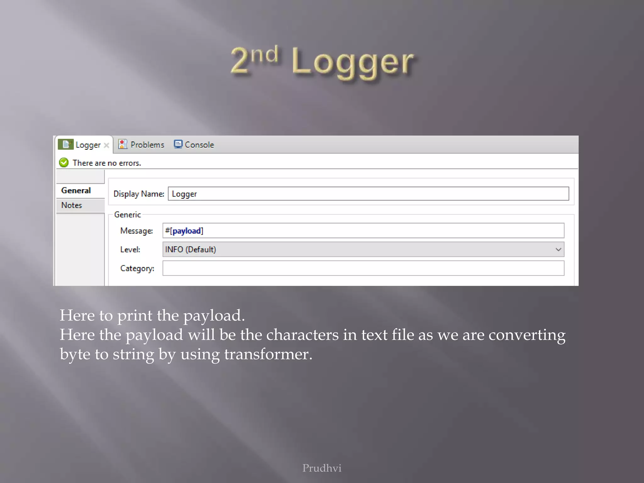 Basic example using file connector in anypoint studio | PPTX
