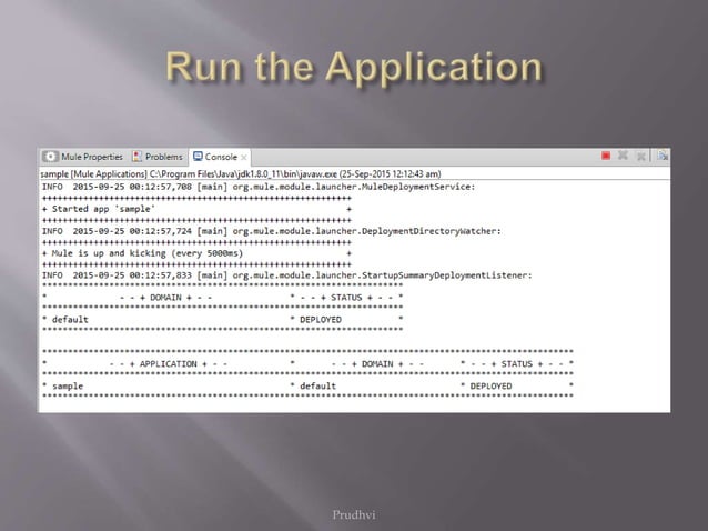 Basic example using file connector in anypoint studio | PPTX | Computing | Technology & Computing