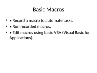 Basic_Excel_Part_Basic Excel for beginners4.pptx