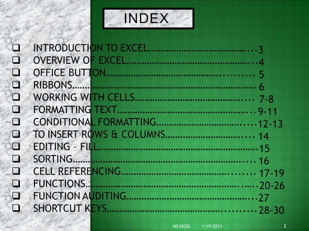 Basic Excel PPT Presentation.pptx