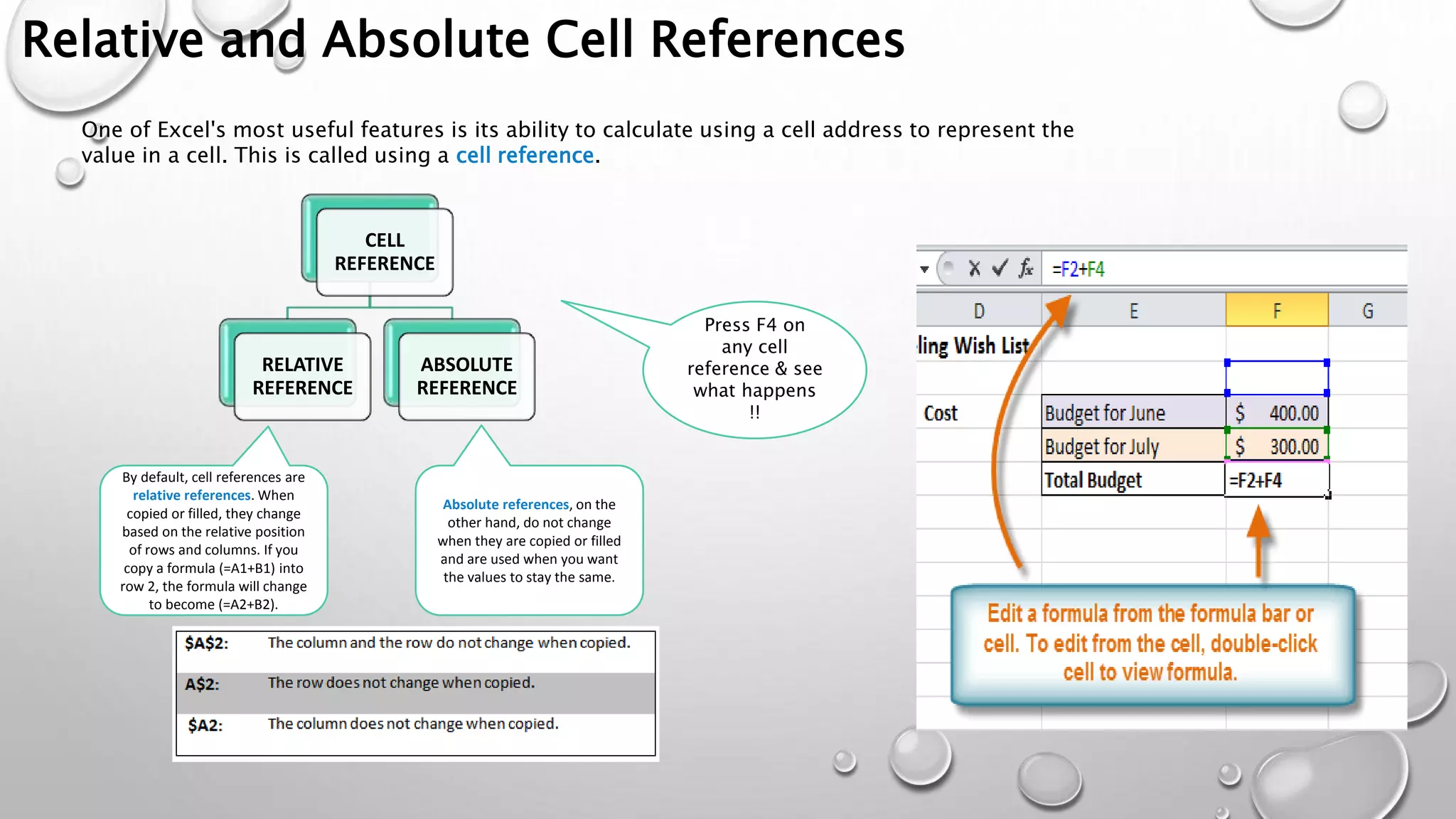 Basic excel training | PPTX