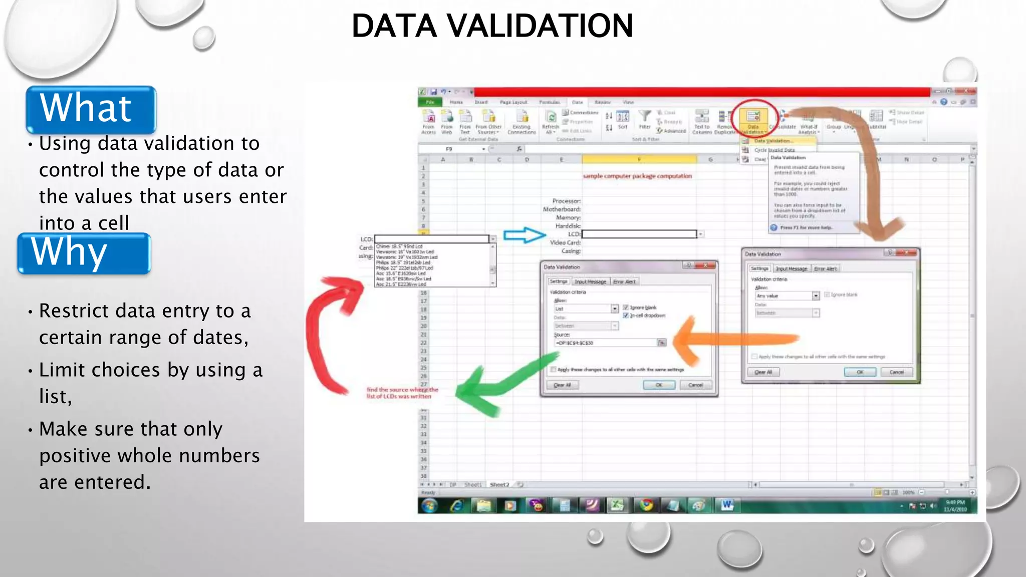 Basic excel training | PPTX