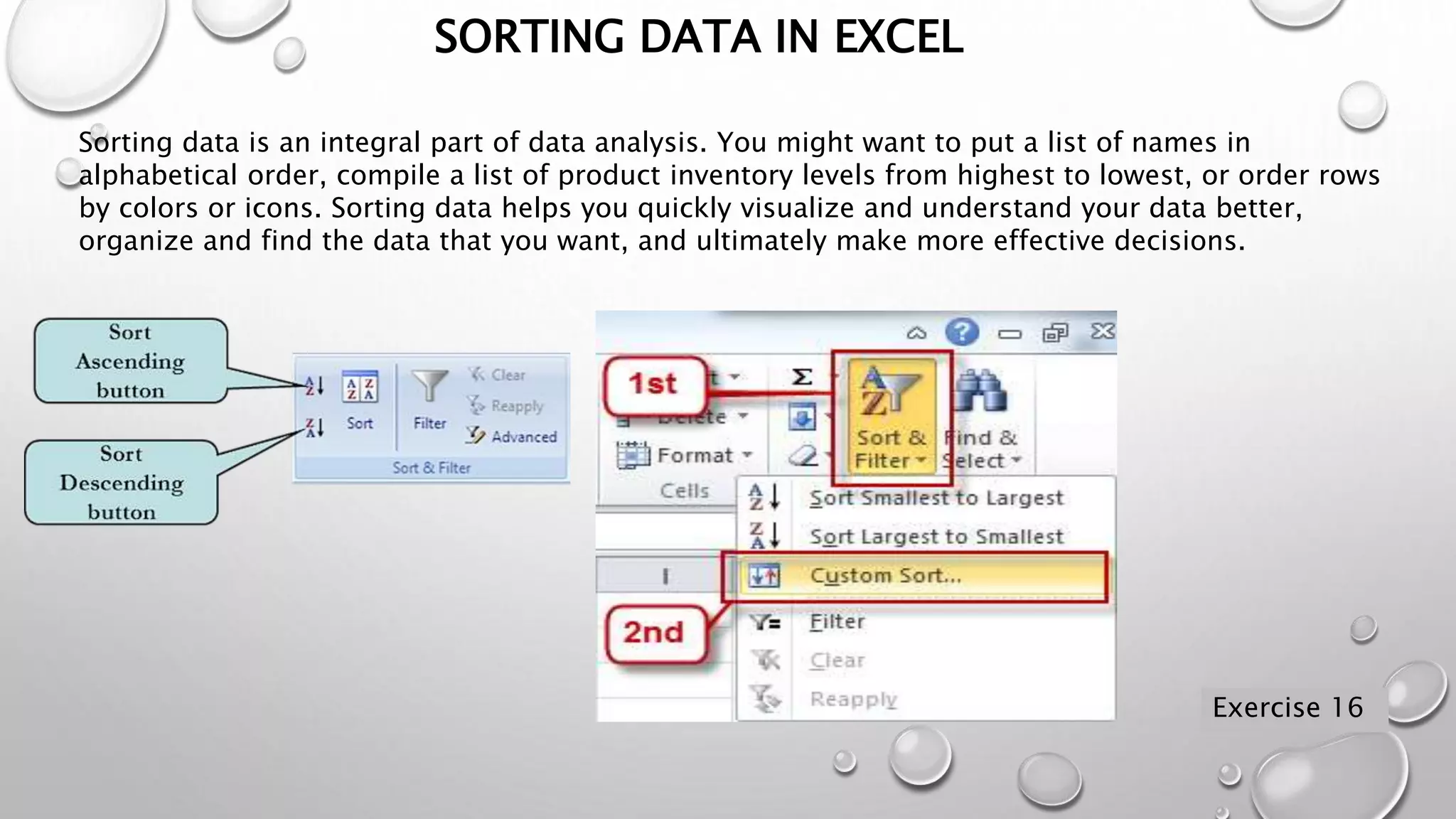 Basic excel training | PPTX