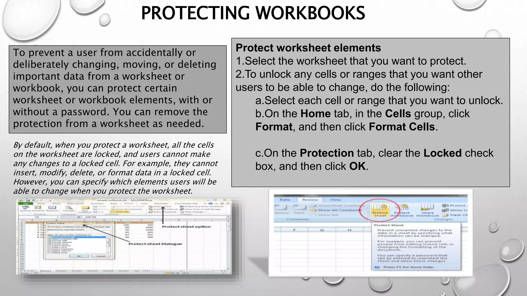 Basic excel training | PPTX