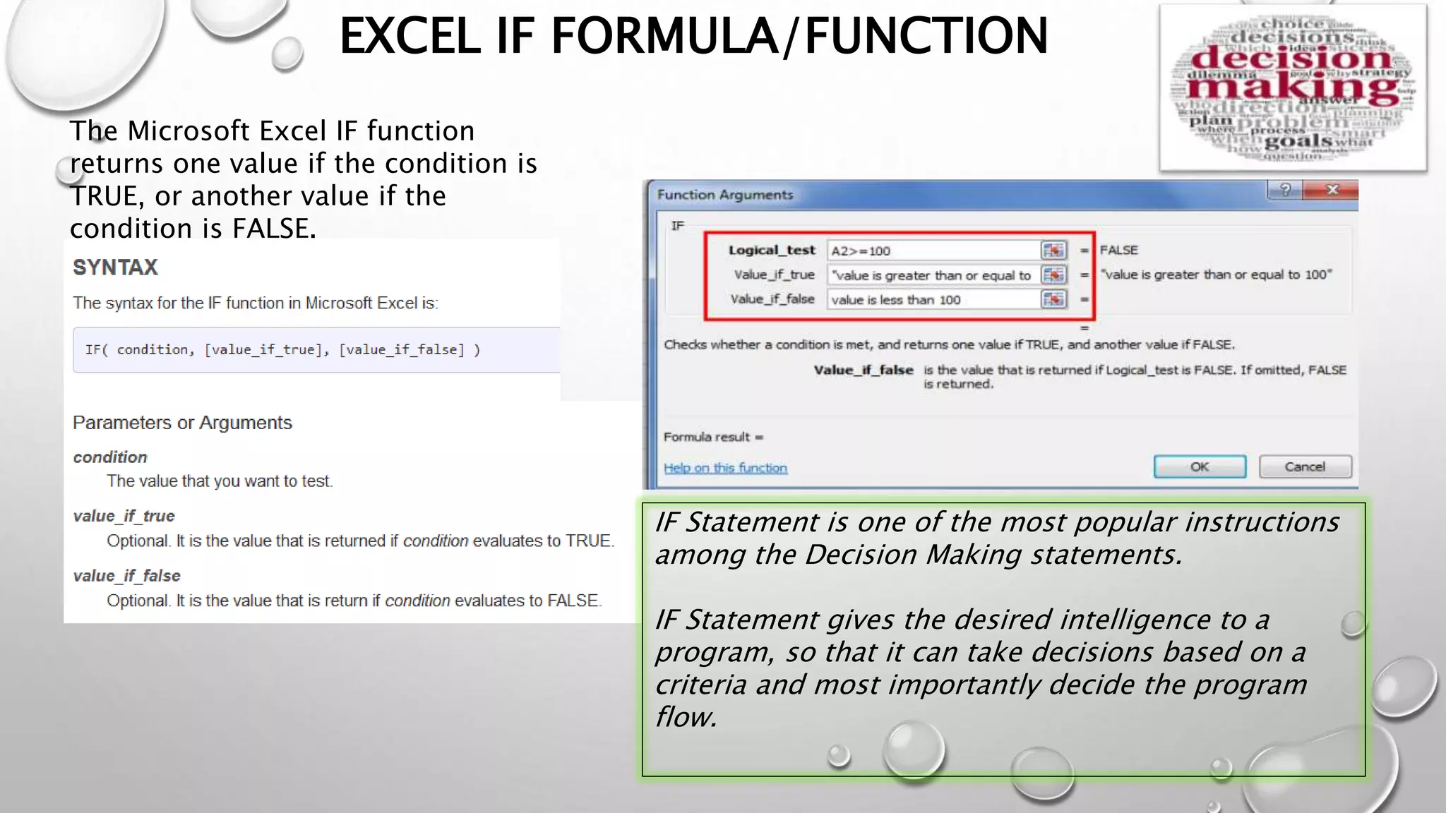 Basic excel training | PPTX