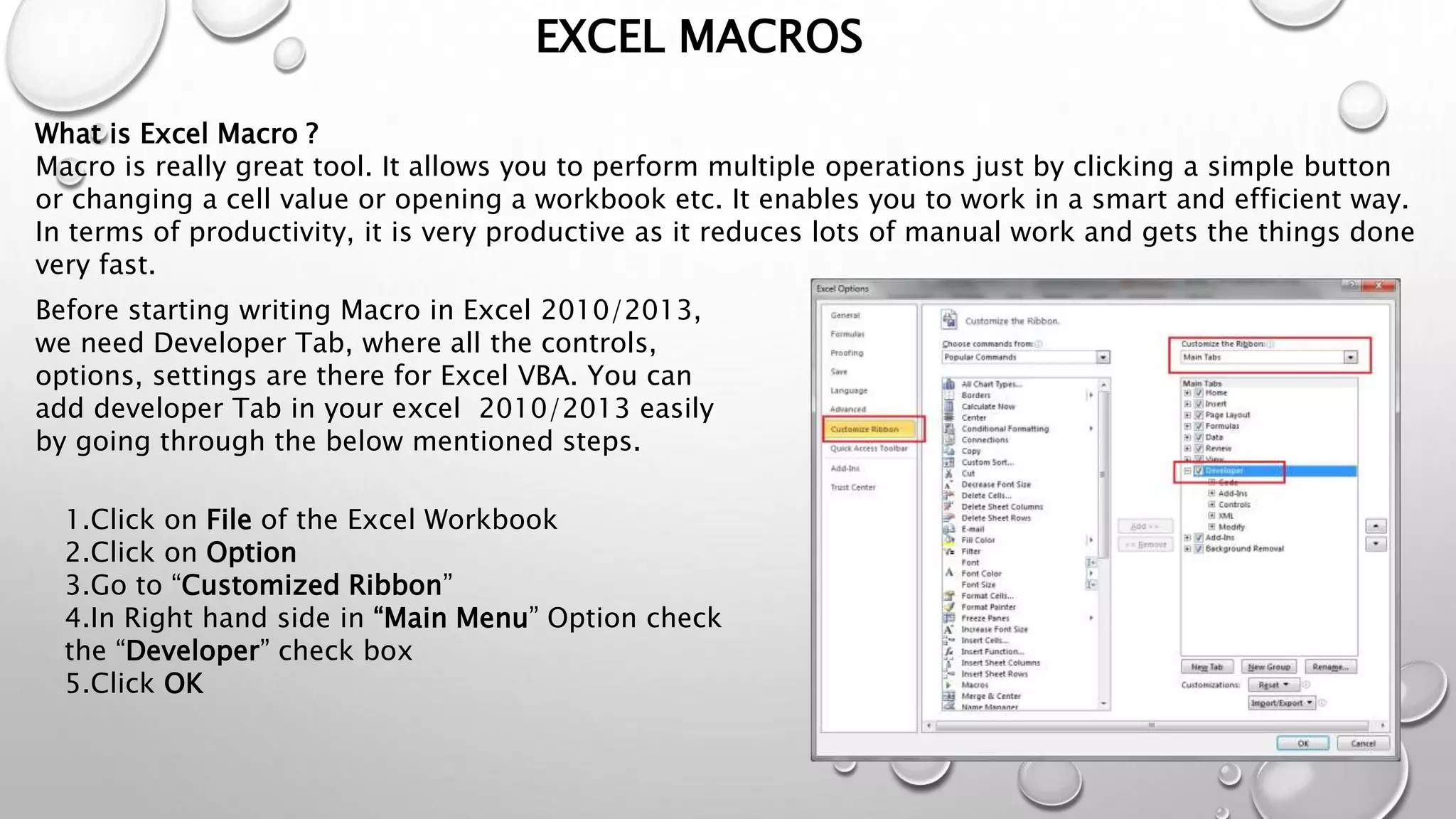 Basic excel training | PPTX