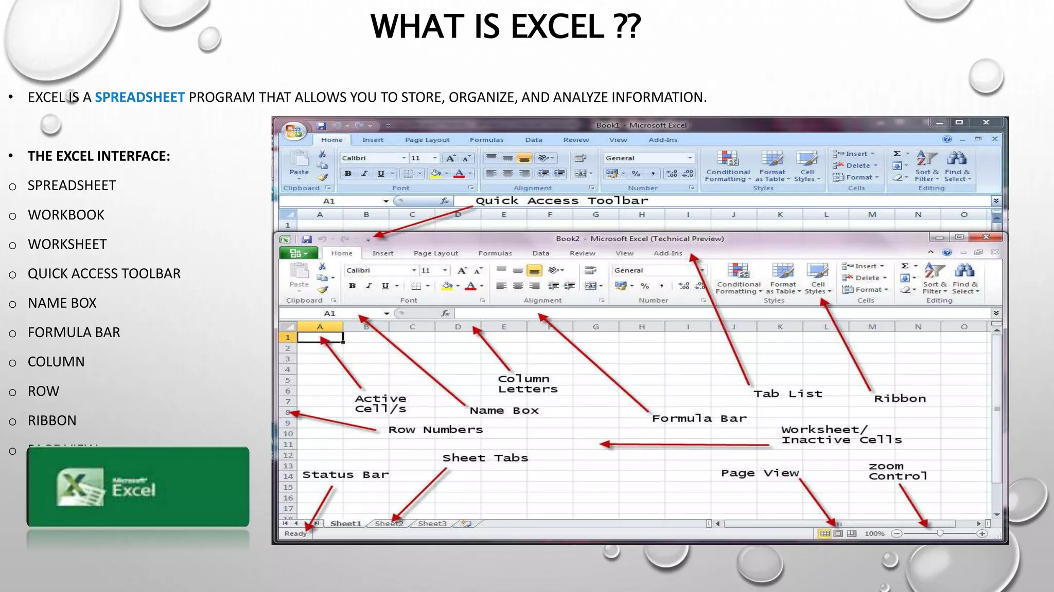 Basic excel training | PPTX