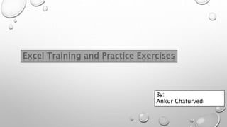 Basic excel training | PPTX