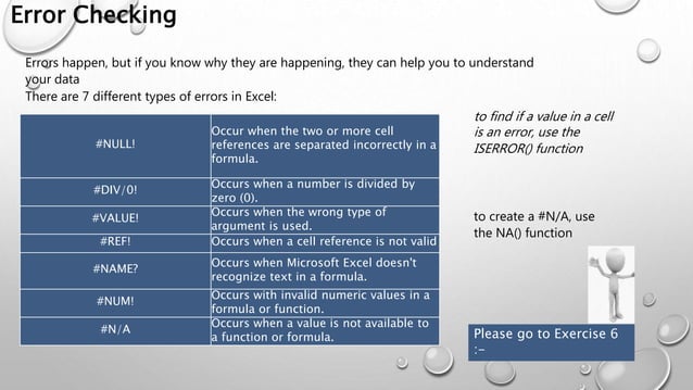 Basic excel training | PPTX