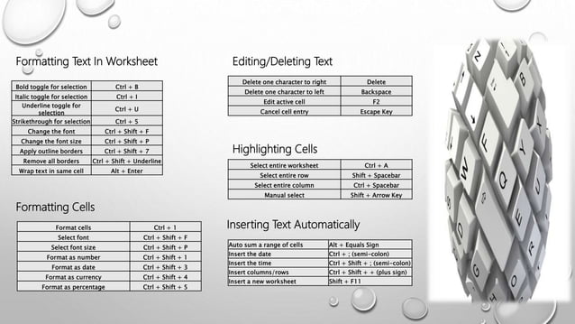 Basic excel training | PPTX