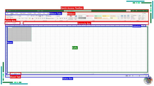 Basic Excel Training.pptx | Computing | Technology & Computing