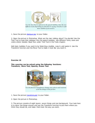 Basic exercises for photoshop | DOCX