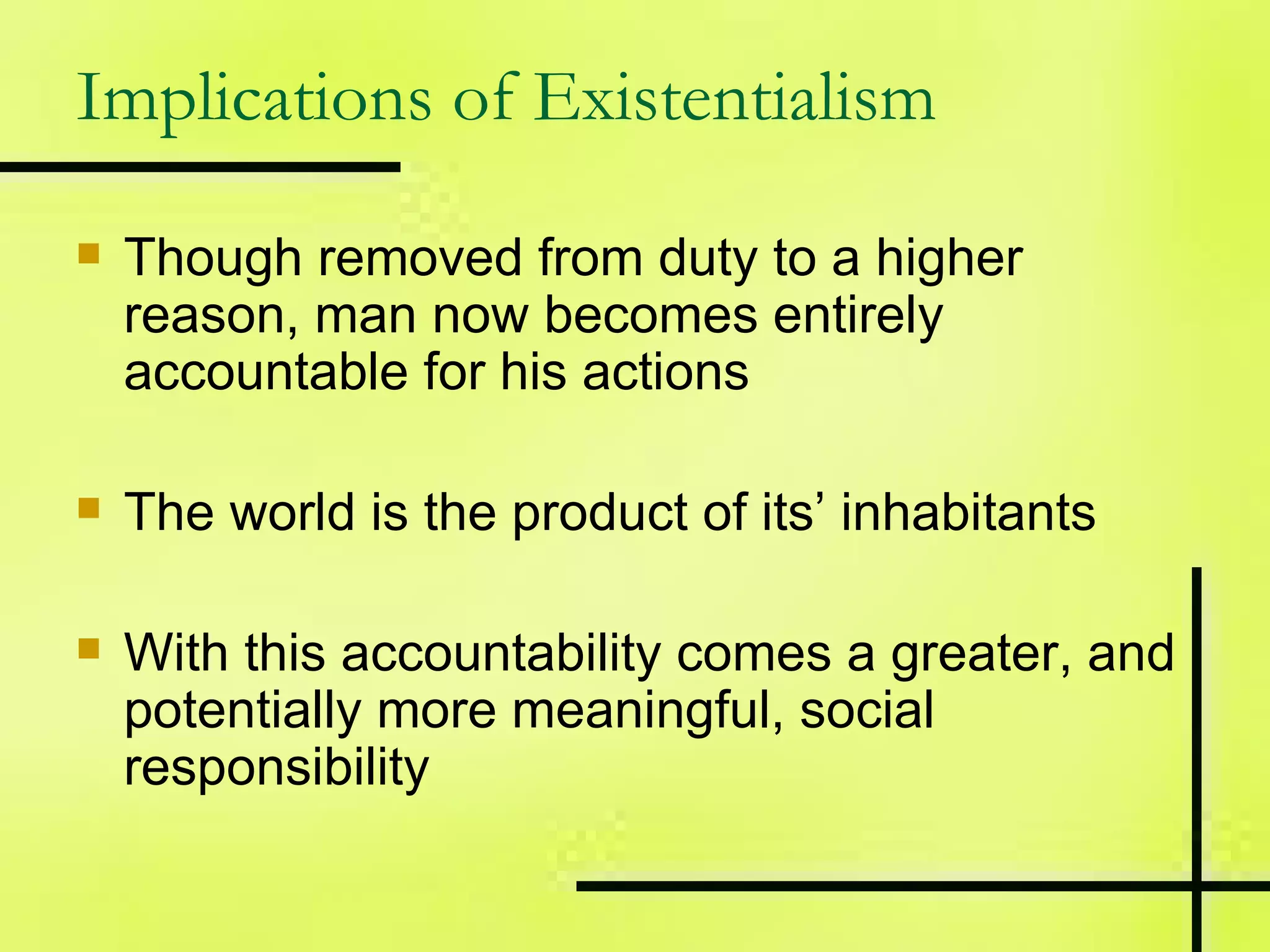 Basic Existentialism | PPT