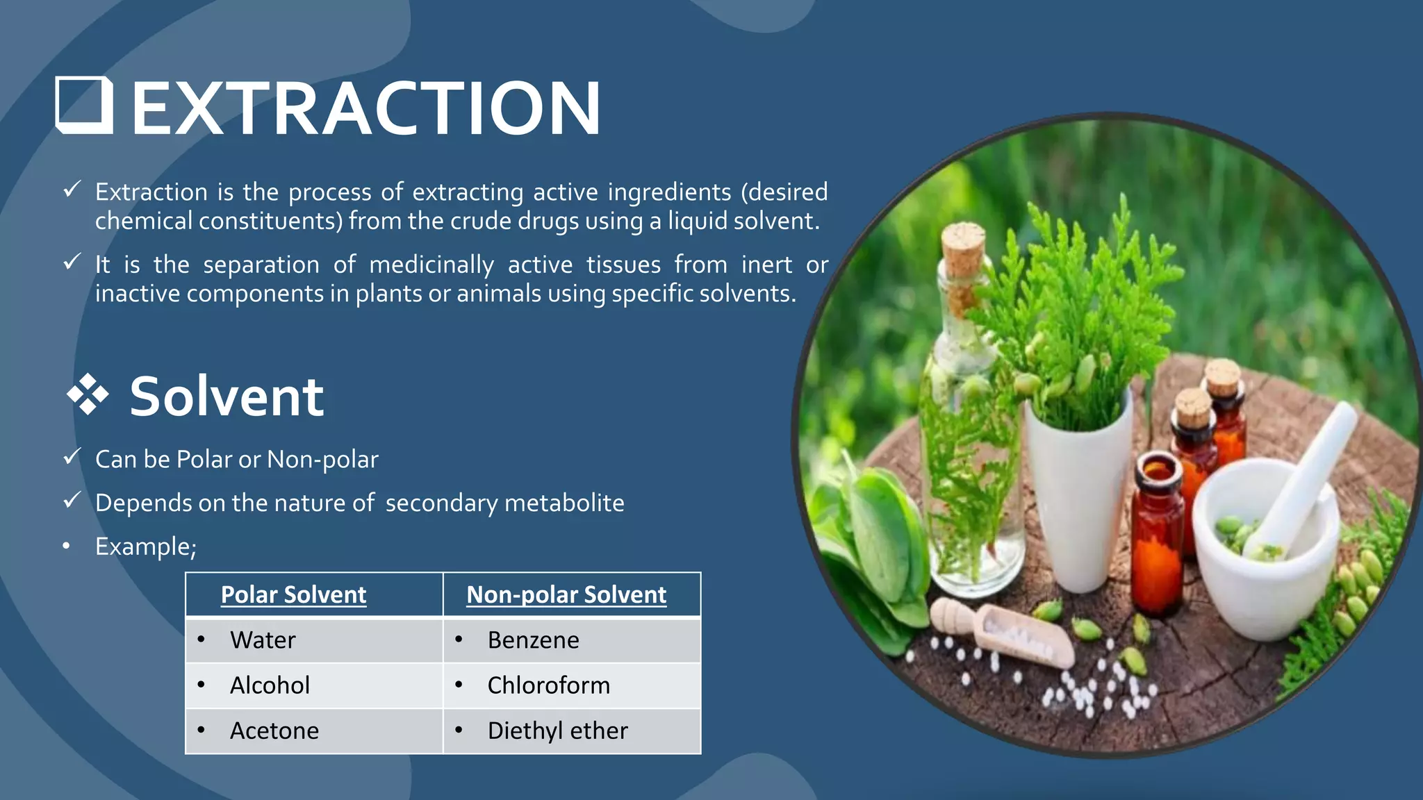 Basic Extraction methods | PPTX