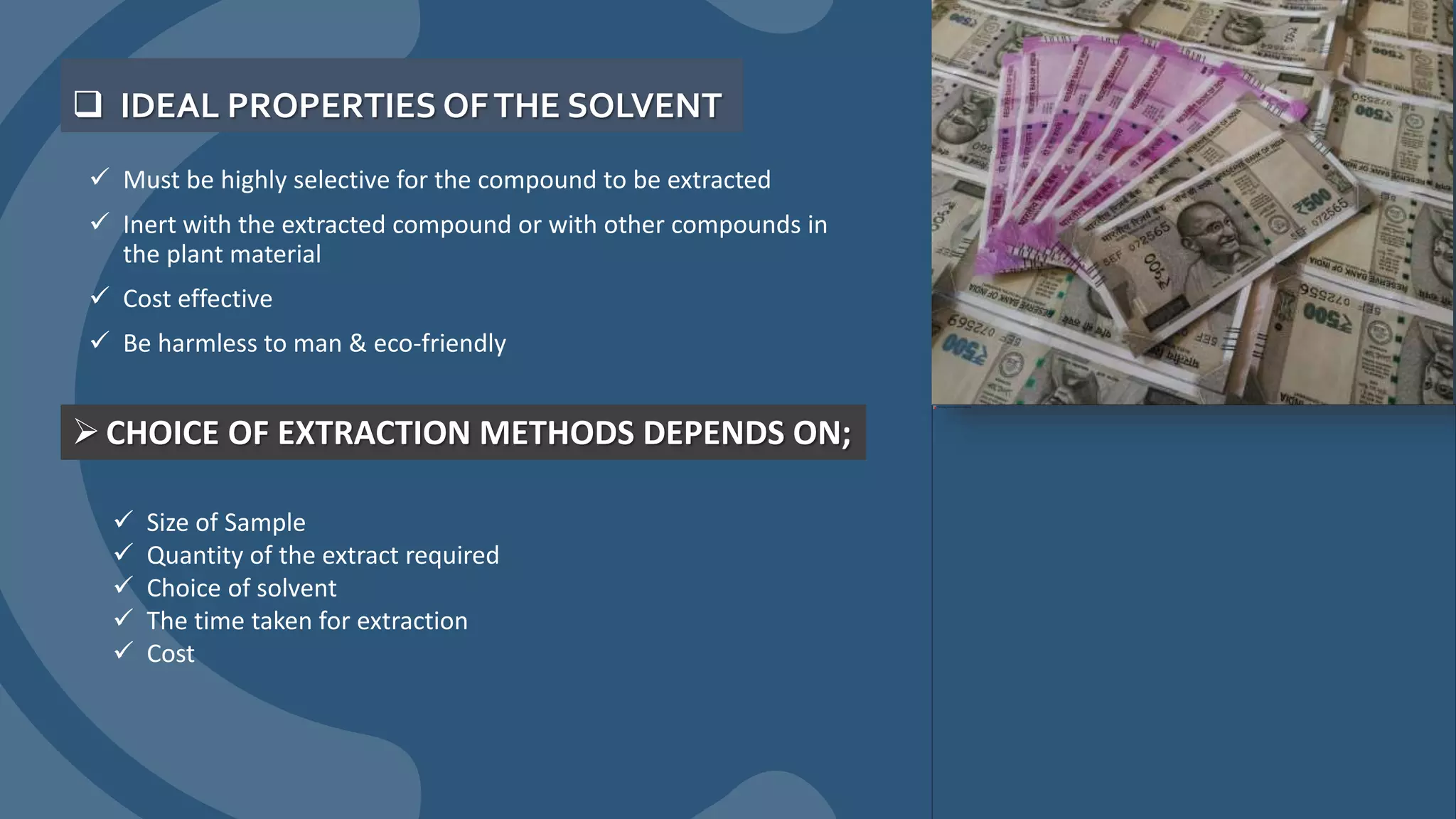 Basic Extraction methods | PPTX