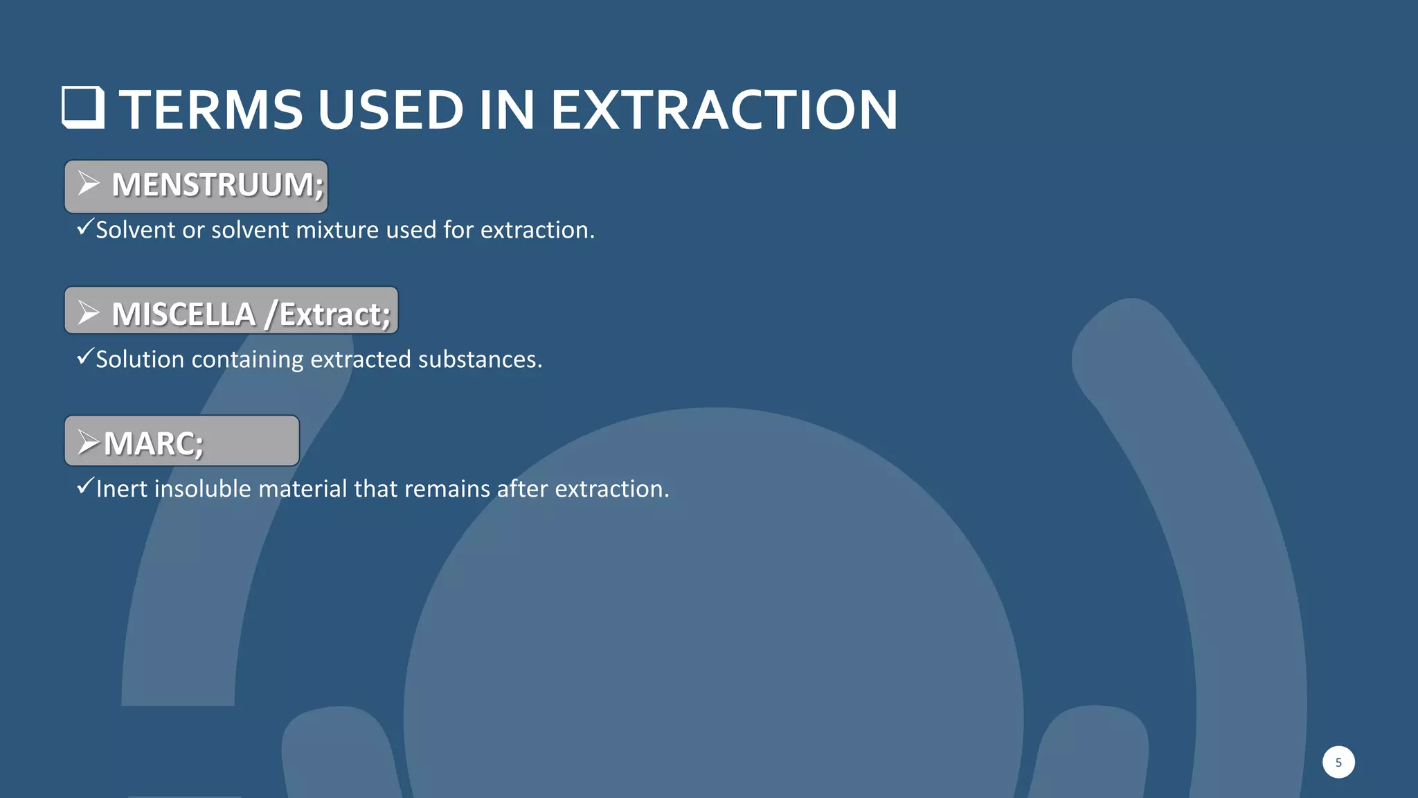 Basic Extraction methods | PPTX