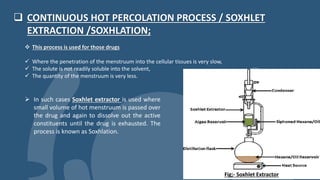 Basic Extraction methods | PPTX
