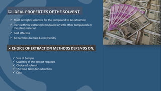 Basic Extraction methods | PPTX