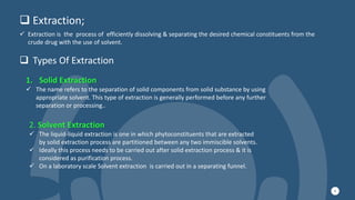 Basic Extraction methods | PPTX