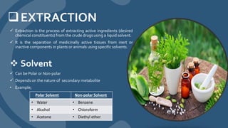 Basic Extraction methods | PPT