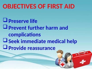 Introduction to First AID and Basic FA and BLS.pptx