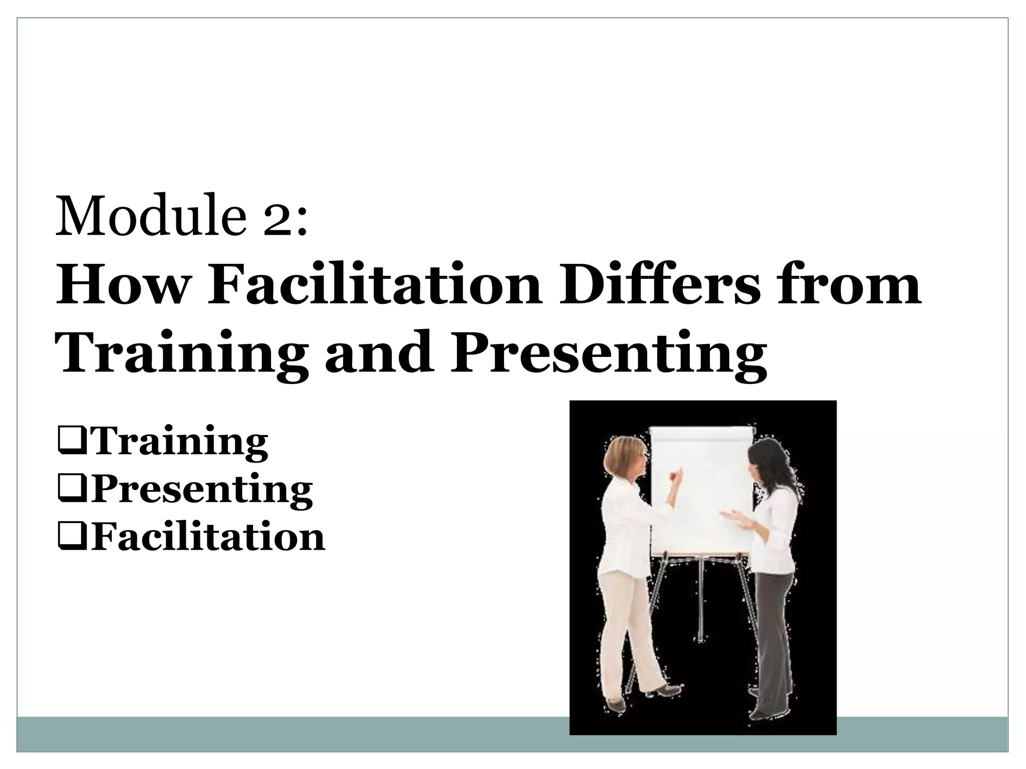 Basic Facilitation Skills | PPTX