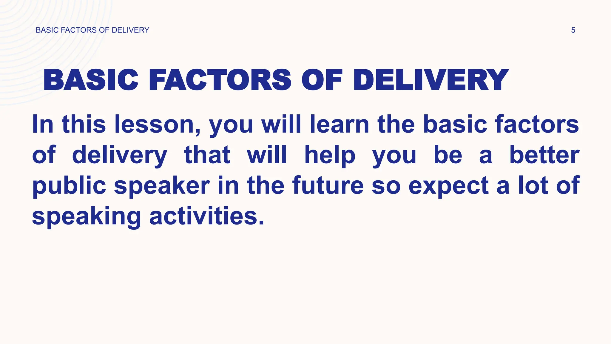 BASIC FACTORS OF DELIVERY PRESENTATION.pptx