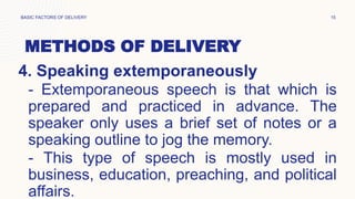 BASIC FACTORS OF DELIVERY PRESENTATION.pptx