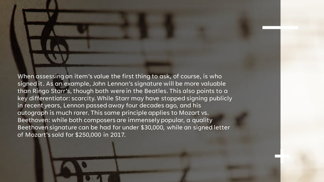 Basic Factors That Affect Autograph Price | PPT